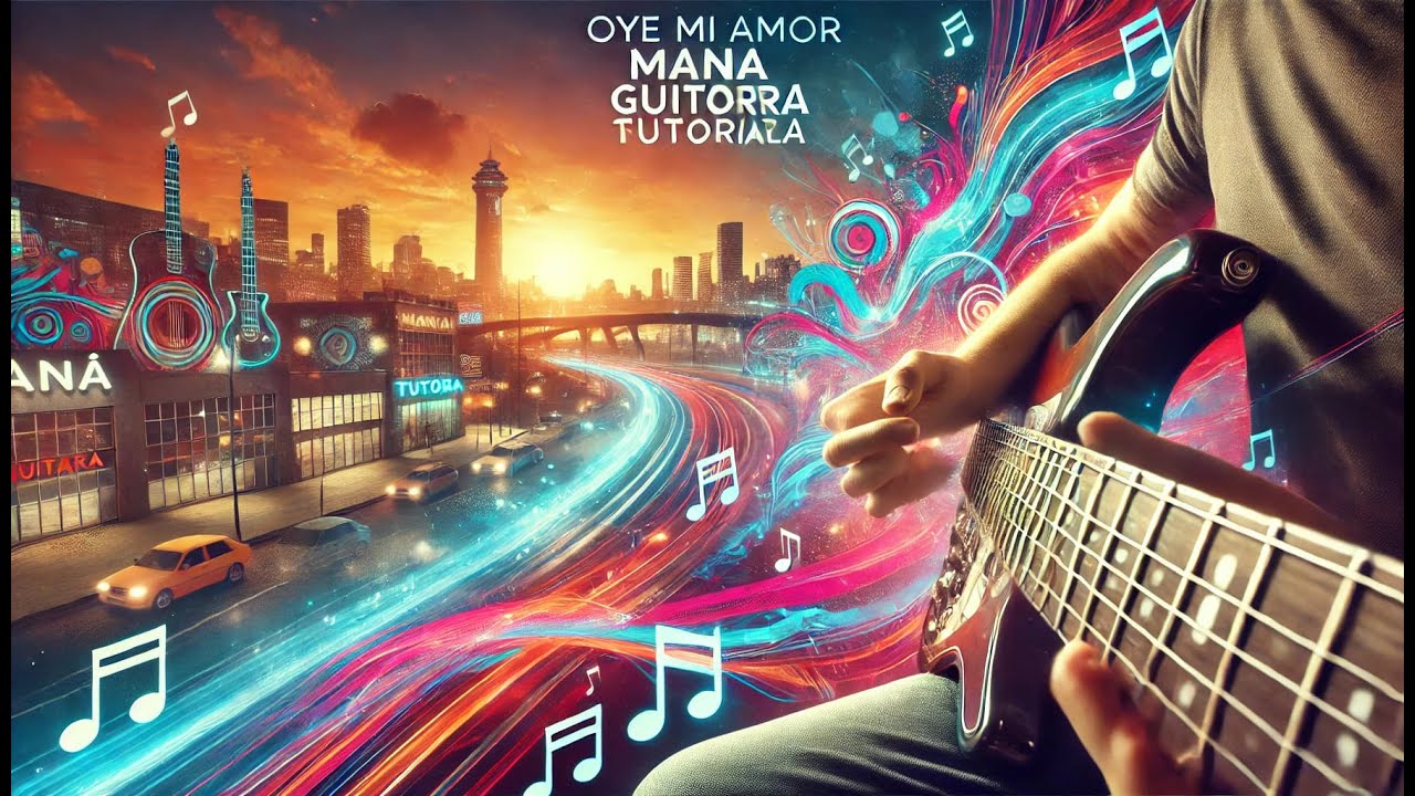 Oye mi amor - Mana Tutorial Guitarra Cover- Acordes- Tablatura- Melodia ...