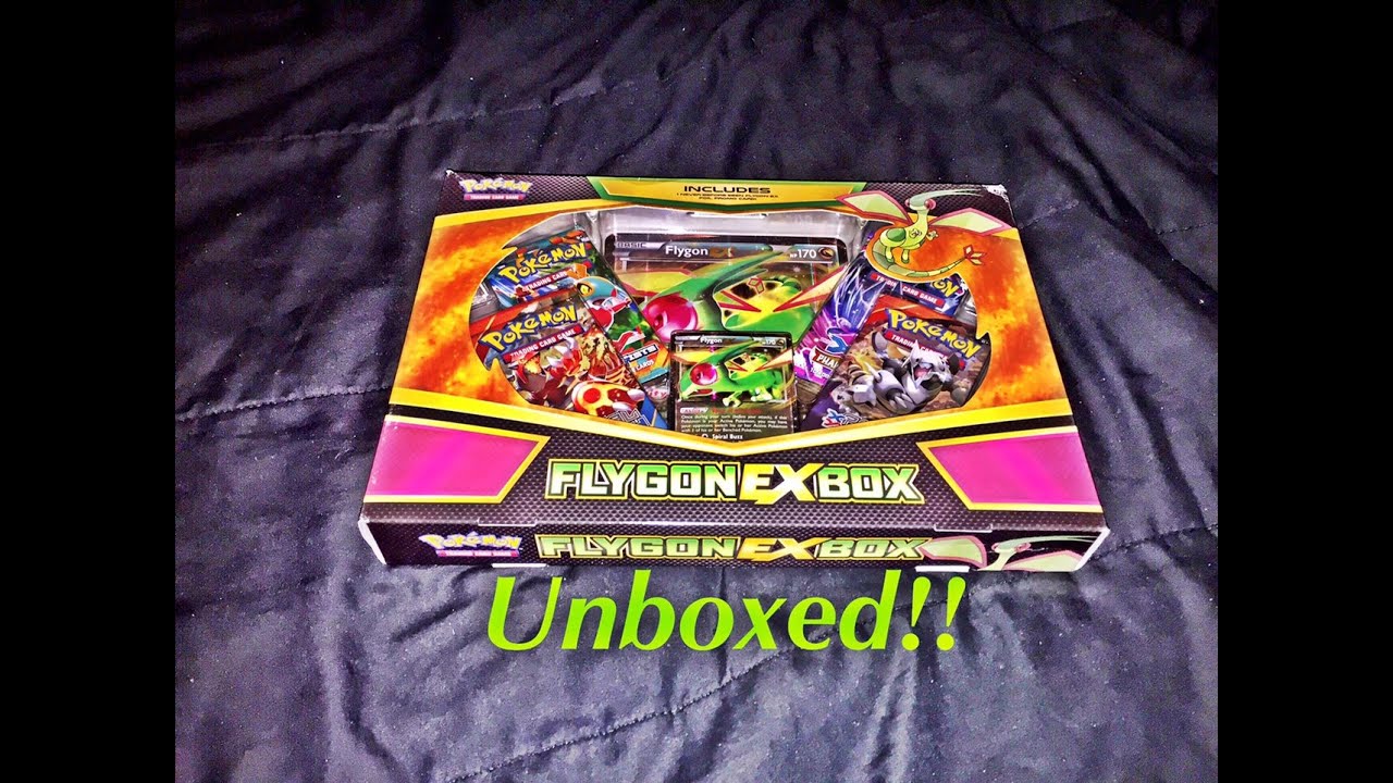Pokemon Flygon EX Collection Box Unboxing with PokeTwon - Ep 16 - YouTube