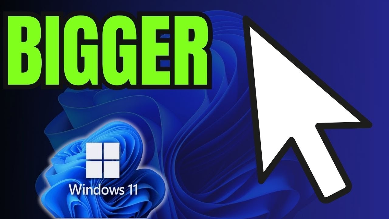 How to Make Mouse Pointer Bigger or Smaller on Windows 11 (2025 Easy ...