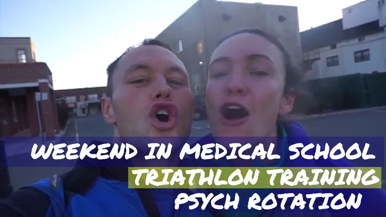 Weekend in Medical School | Triathlon Training | Psych Rotation EP 3 ...