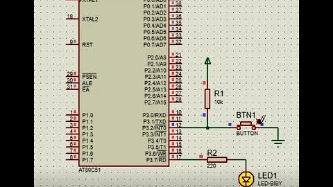 Vi điều khiển 8051 (AT89C51/AT89C51), Keil và Proteus - YouTube
