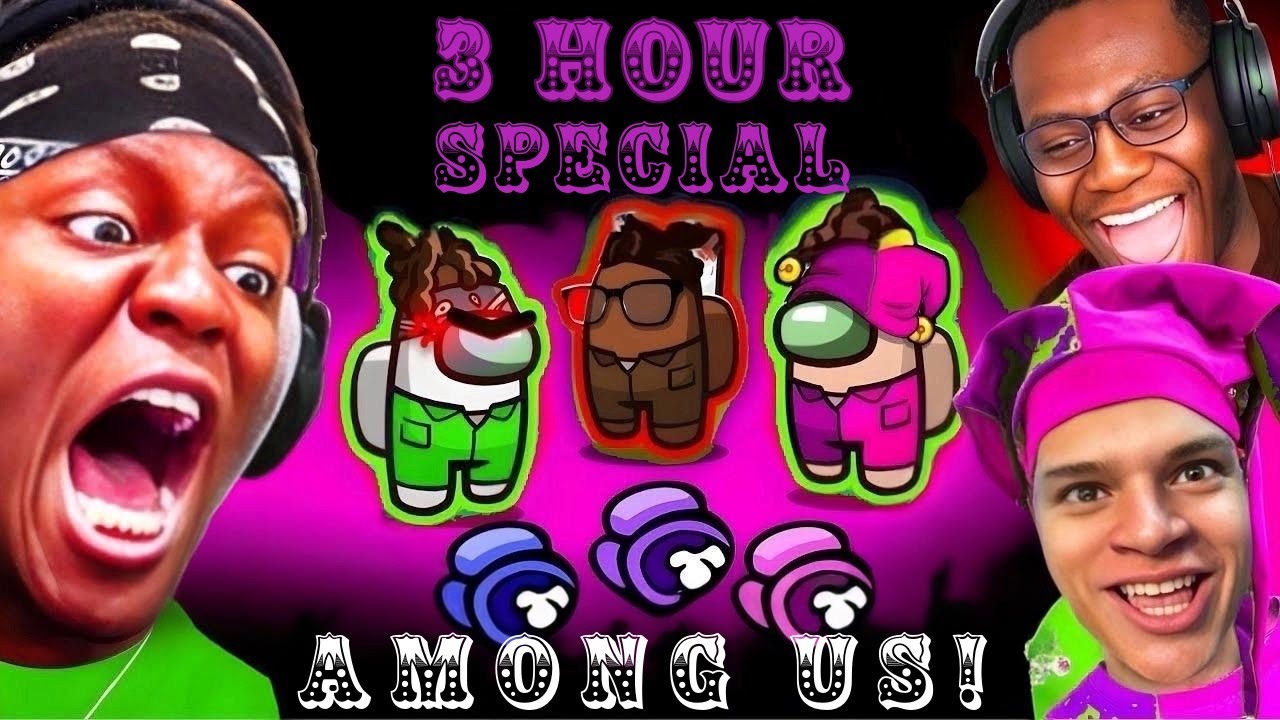 *3 HOUR SPECIAL* SIDEMEN AMONG US GAMEPLAY TO EAT TO! - YouTube