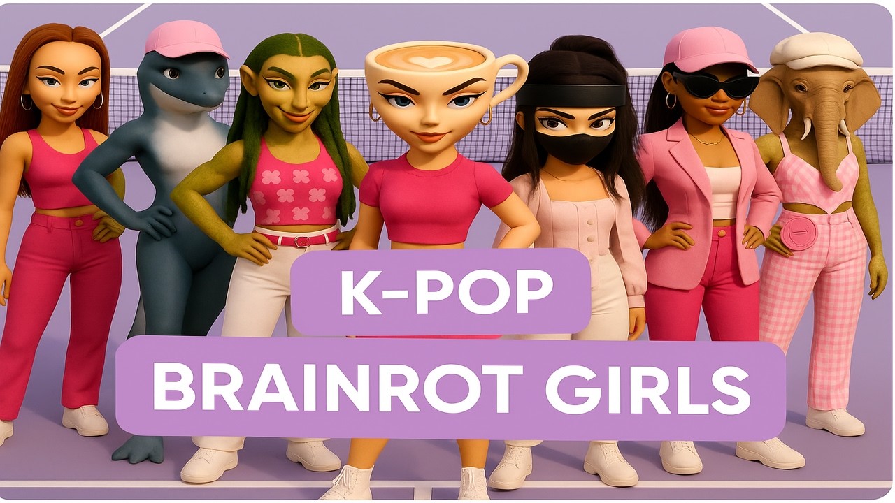 BRAINROT MUSIC - BRAINROT GIRLS / K-POP | Official Music Video - YouTube