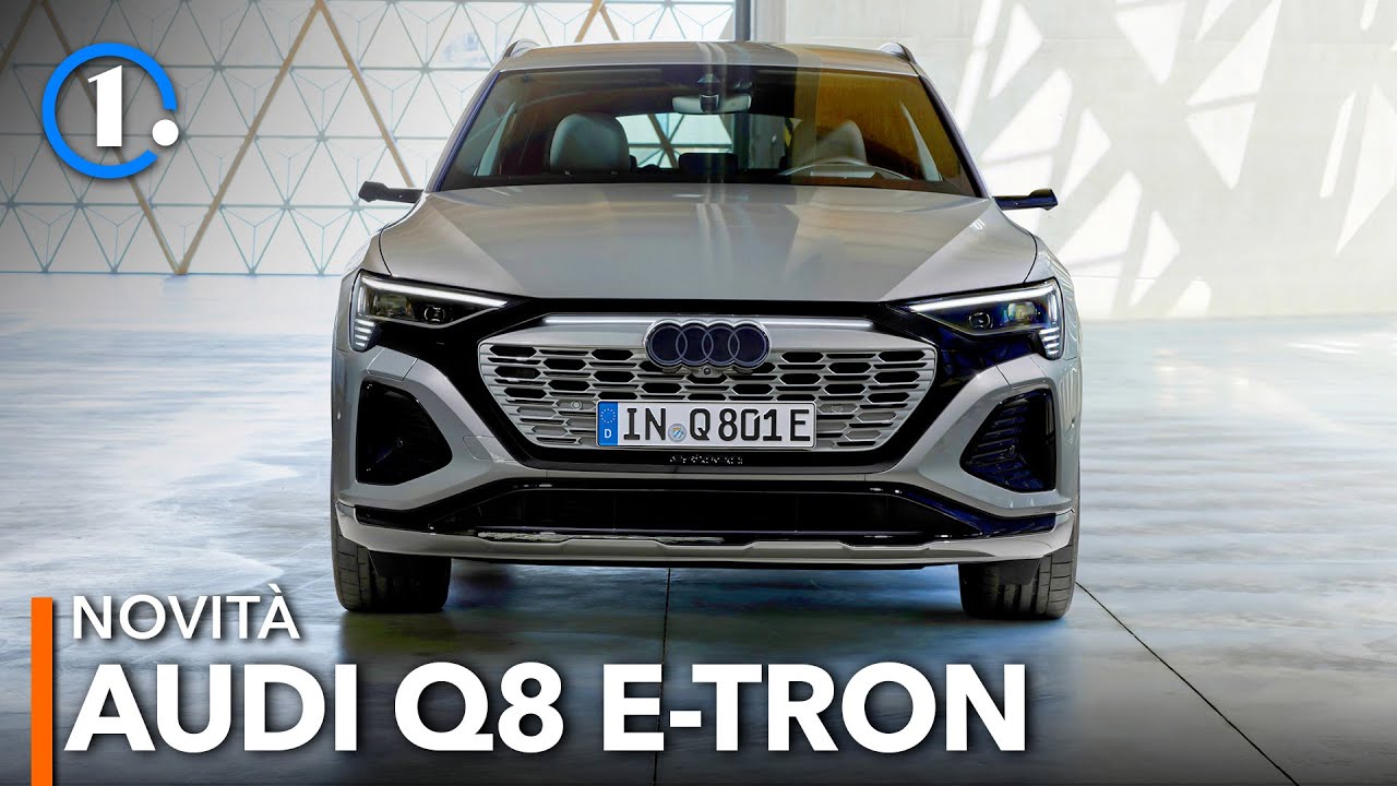 Audi Q8 e-tron, ora arriva a 600 km di autonomia. Ecco cosa cambia - YouTube