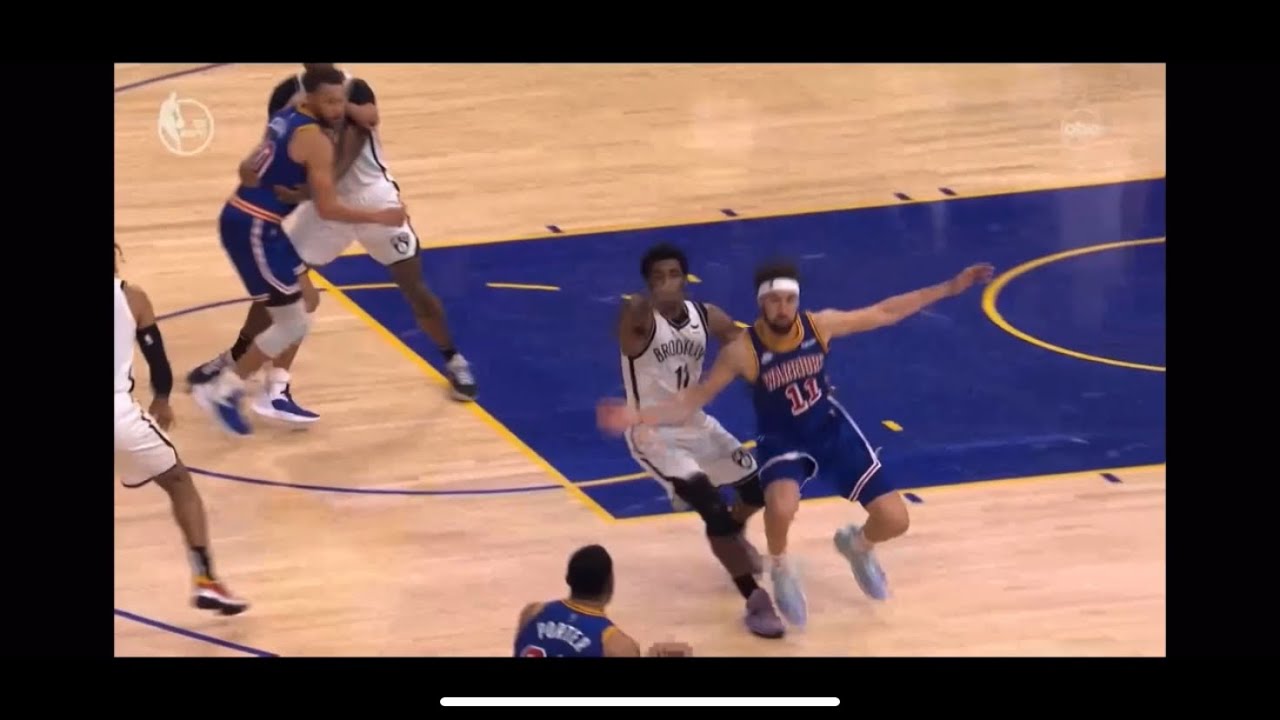 Crucial call late! GSW vs BKN - Foul or nah? - YouTube