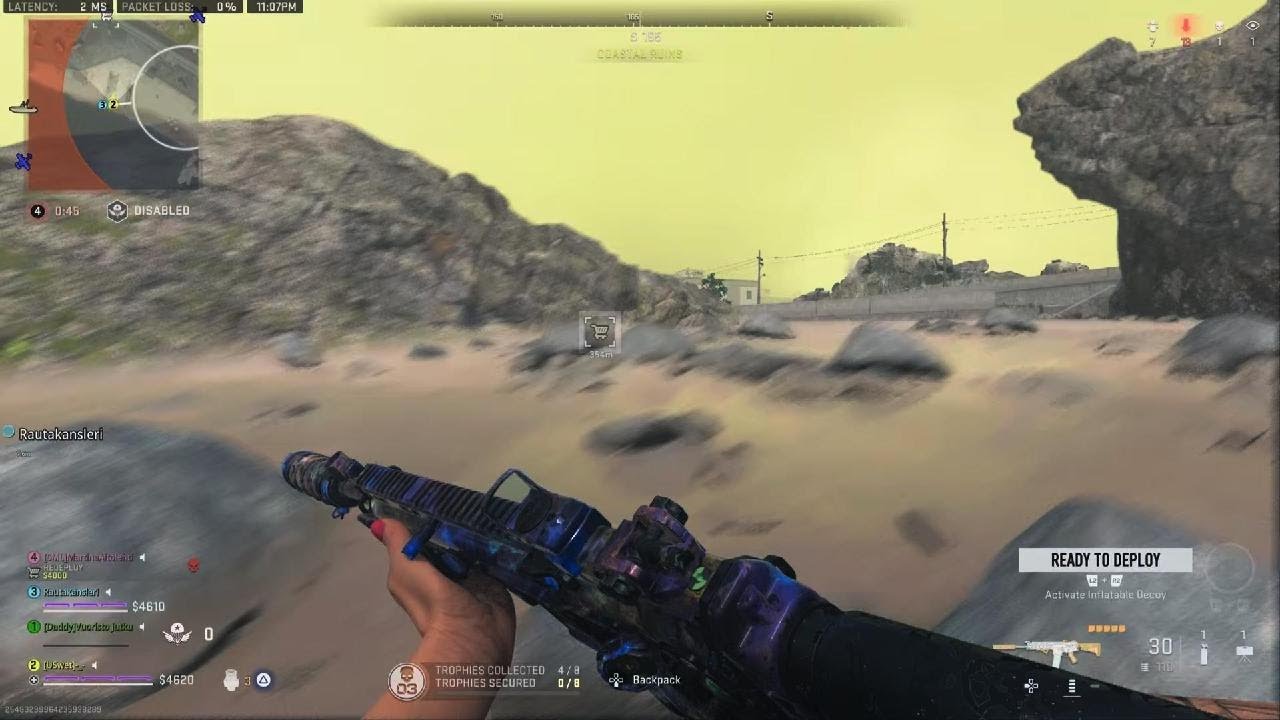 My fourth WZ victory, last 3 minutes - YouTube