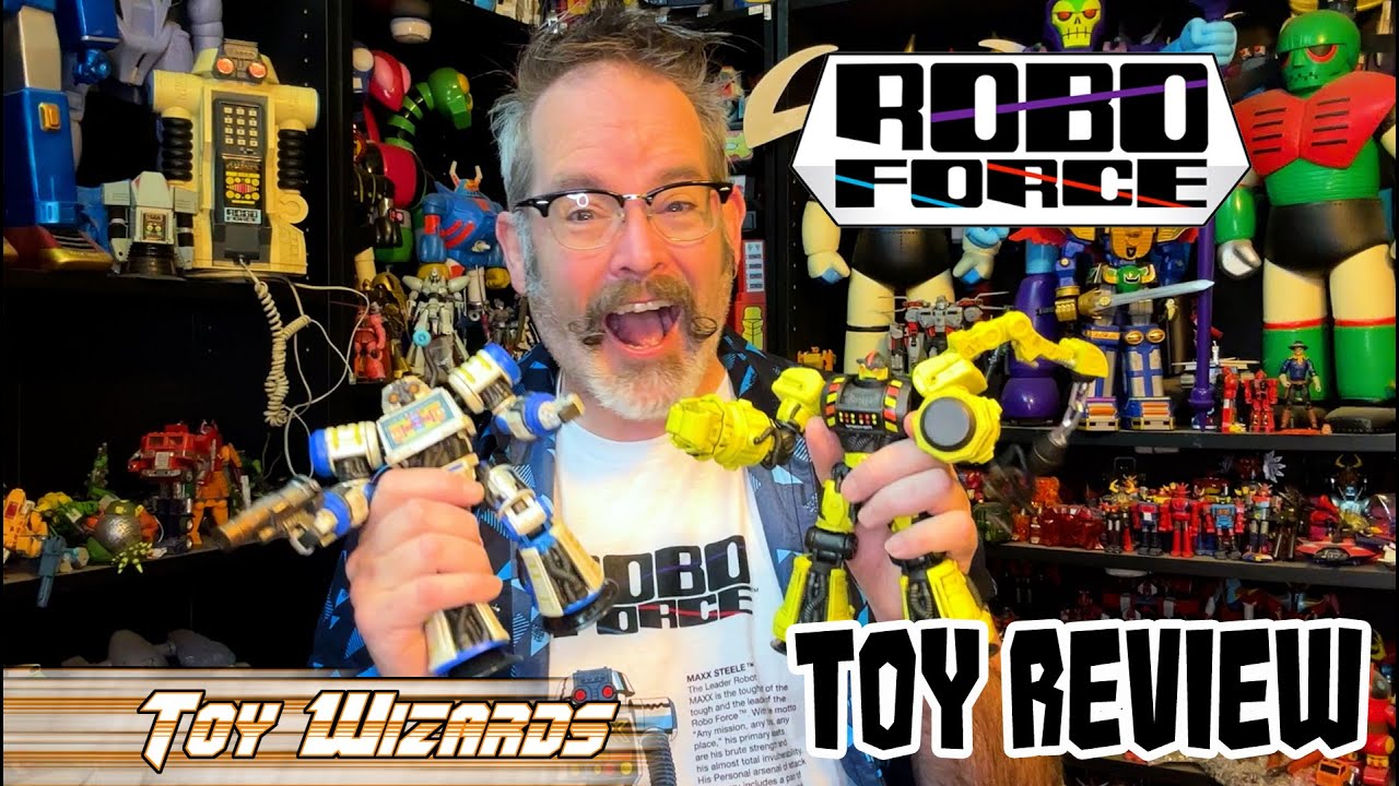 All New Nacelle Company Robo Force Toy Review - YouTube