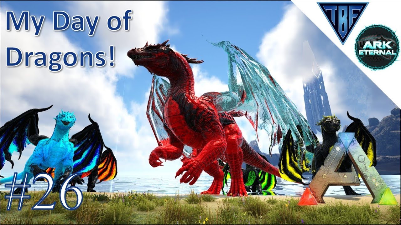 My Day of Dragons (Sad Dodo P4)! E26 Ark Eternal - Center Map and Ark ...