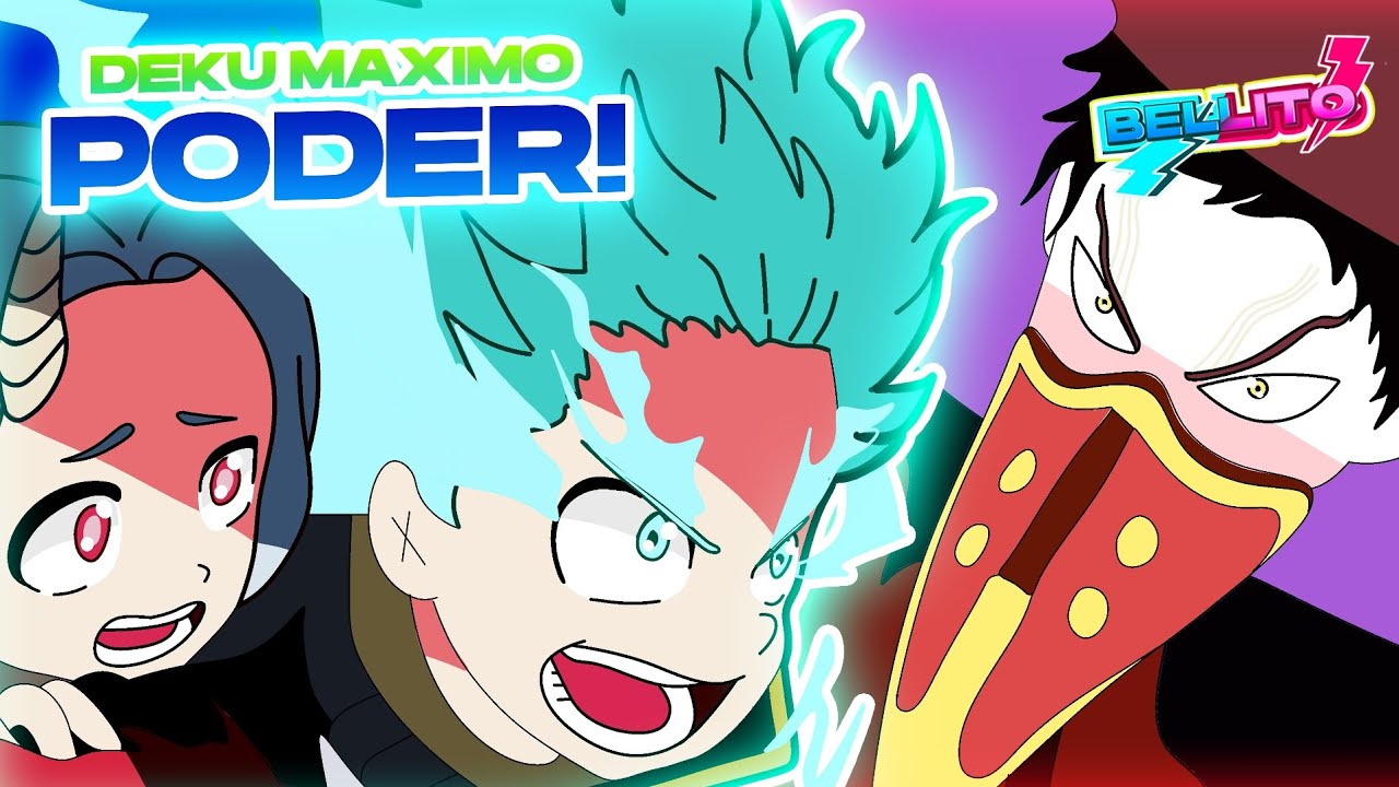 🤯 DEKU EN SU MAXIMO PODER ACABA CON LA BESTIA!! 👿👿💥🔥 - YouTube