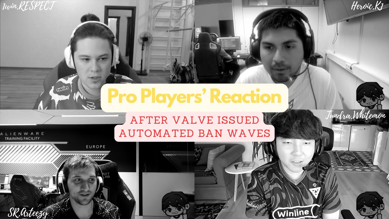 Dota 2 Pro Players' Reaction After Valve Issued Ban Waves to Smurf ...