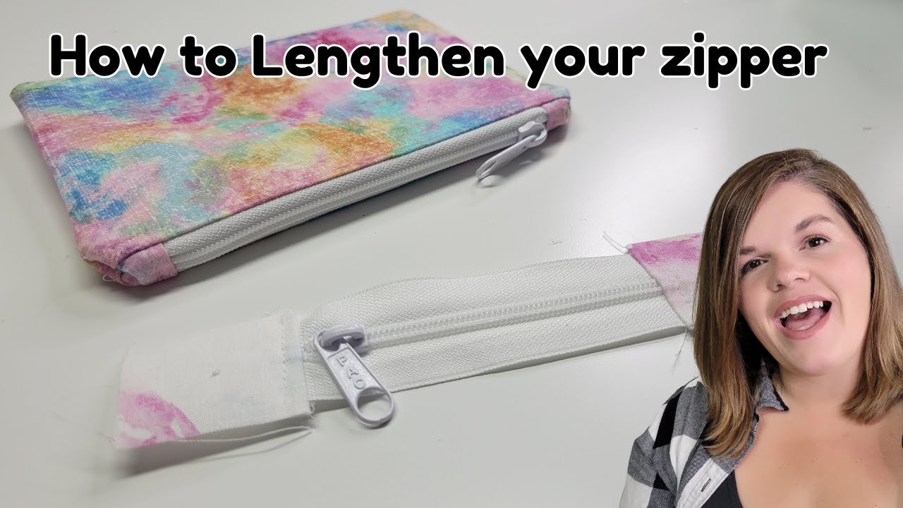 Extend Your Zipper Length In Just A Few Simple Steps! - YouTube