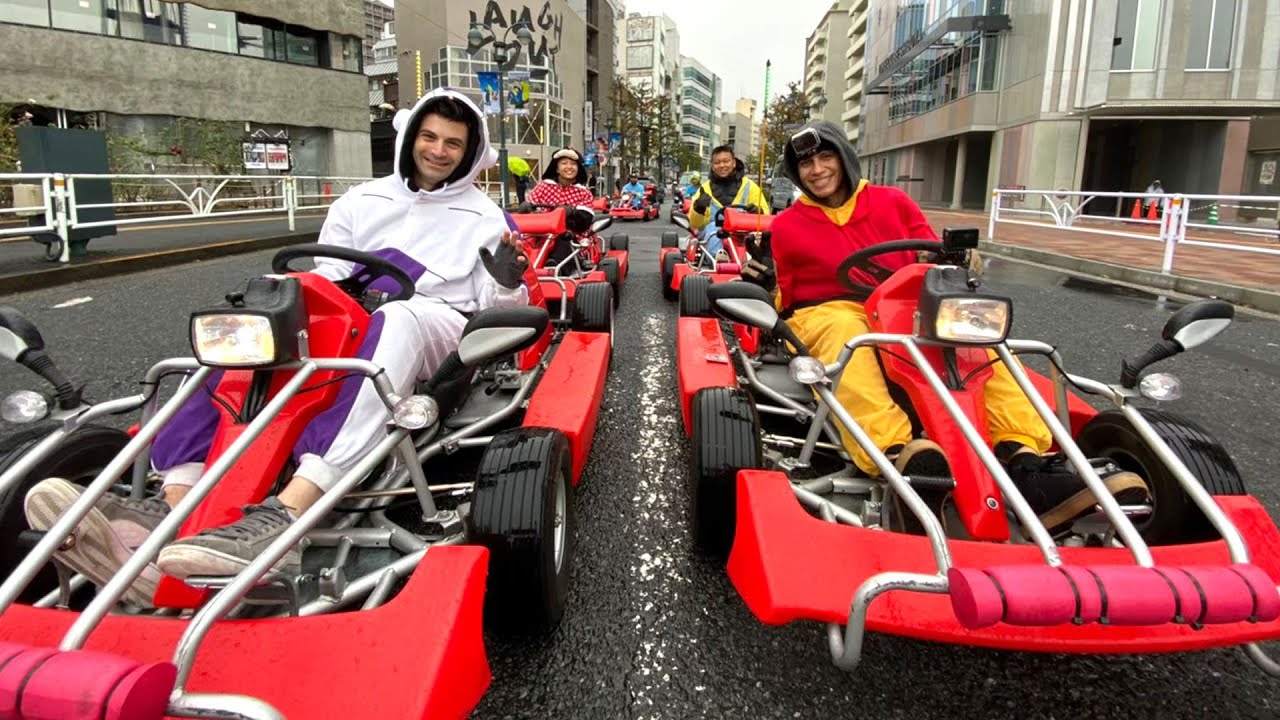 Go-Kart Racing in Tokyo - Japan Travel Vlog Ep 5 - YouTube