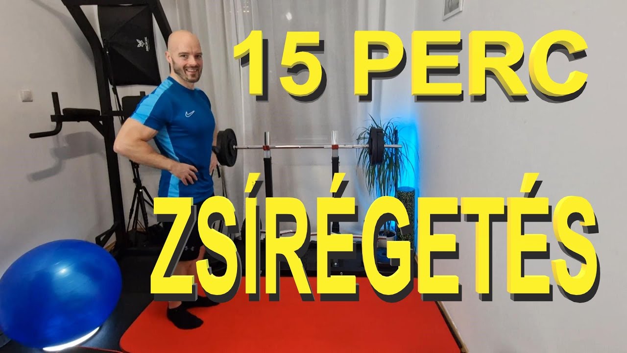 Zsírégető otthoni kardió edzés 15 perc - YouTube