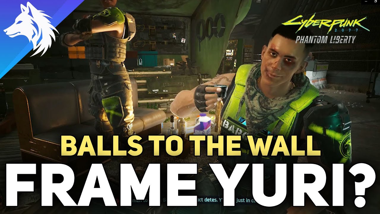 Frame Yuri or Run - Balls To The Wall Ending Outcomes - Cyberpunk 2077 ...