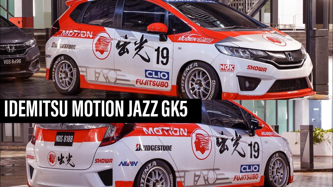 HONDA JAZZ GK5 IDEMITSU MOTION - MY DAILY PROJECT CAR #gk5 #jazzgk5 # ...