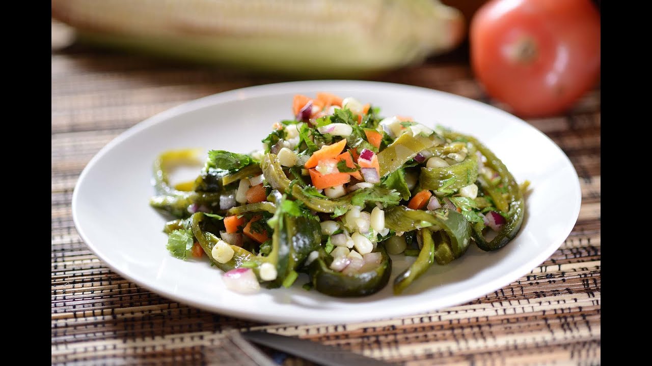 Ensalada de elote - Como cocinar - YouTube