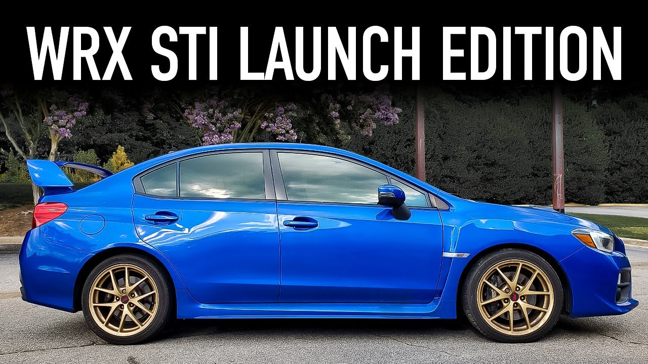 2015 Subaru WRX STI Launch Edition...Ultra Rare High Resale Value Daily ...