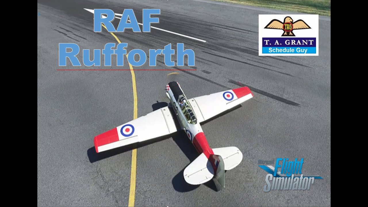 RAF Rufforth - MSFS 2020 - YouTube