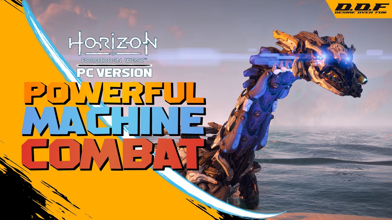 Horizon Forbidden West PC - APEX TIDERIPPER VERY HARD MODE - YouTube