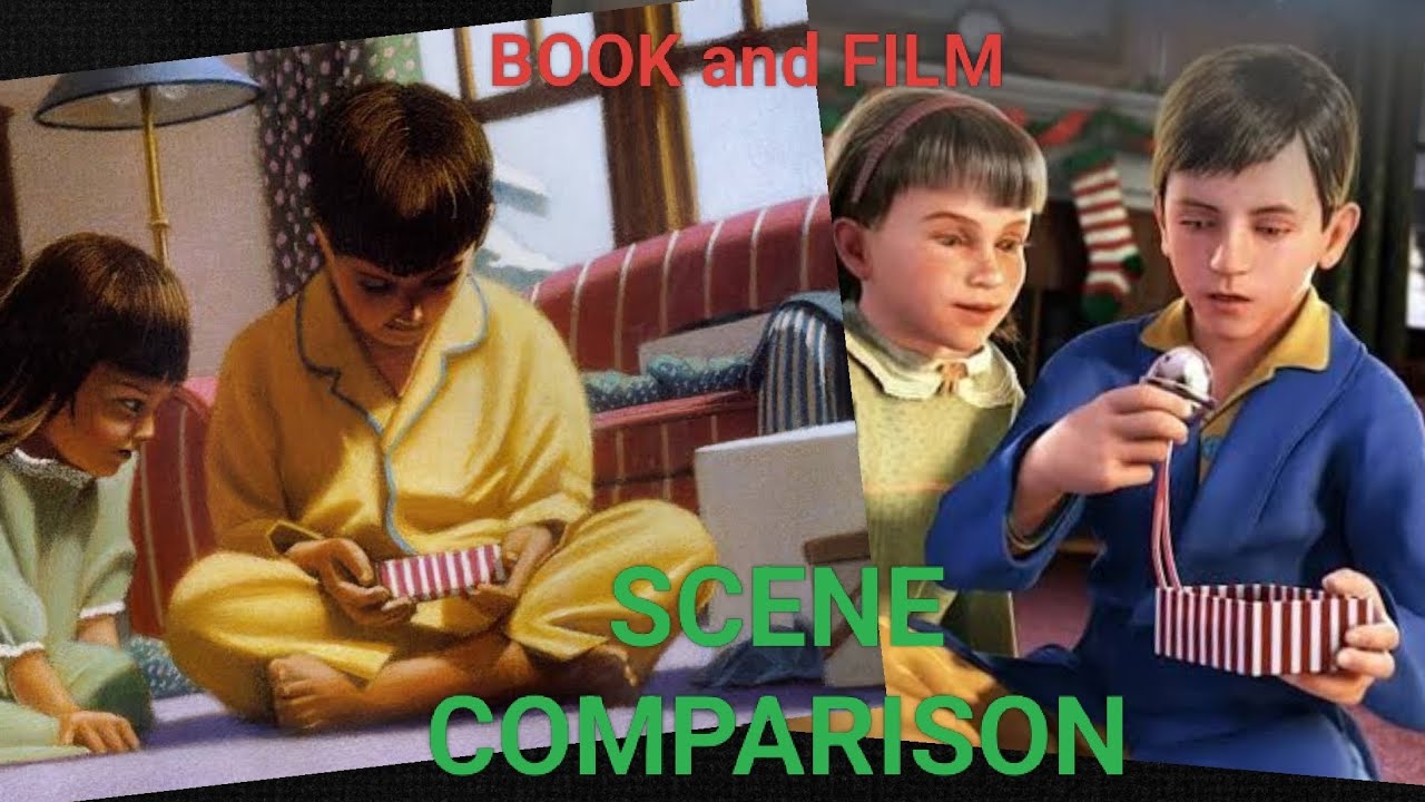 The Polar Express BOOK and FILM. Scene Comparison. - YouTube