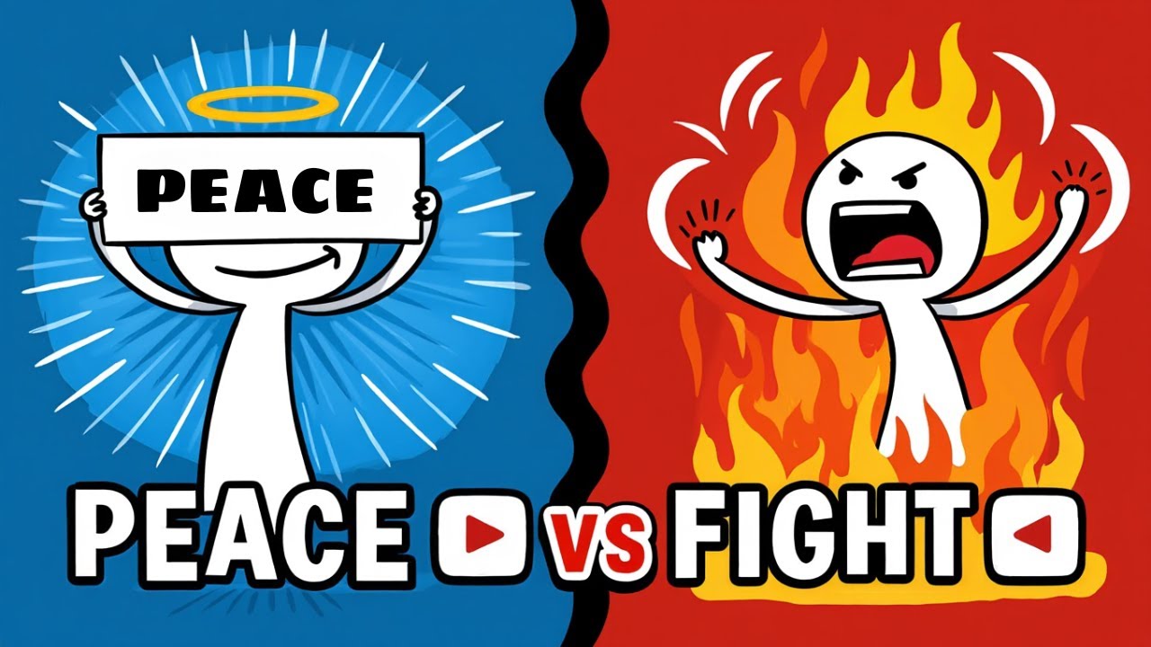 We Want Peace… But Fight in Comments 😂 - YouTube