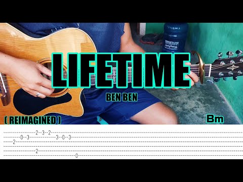 Lifetime (Reimagined) - Ben&Ben - Fingerstyle Guitar (Tabs) Chords Lyrics