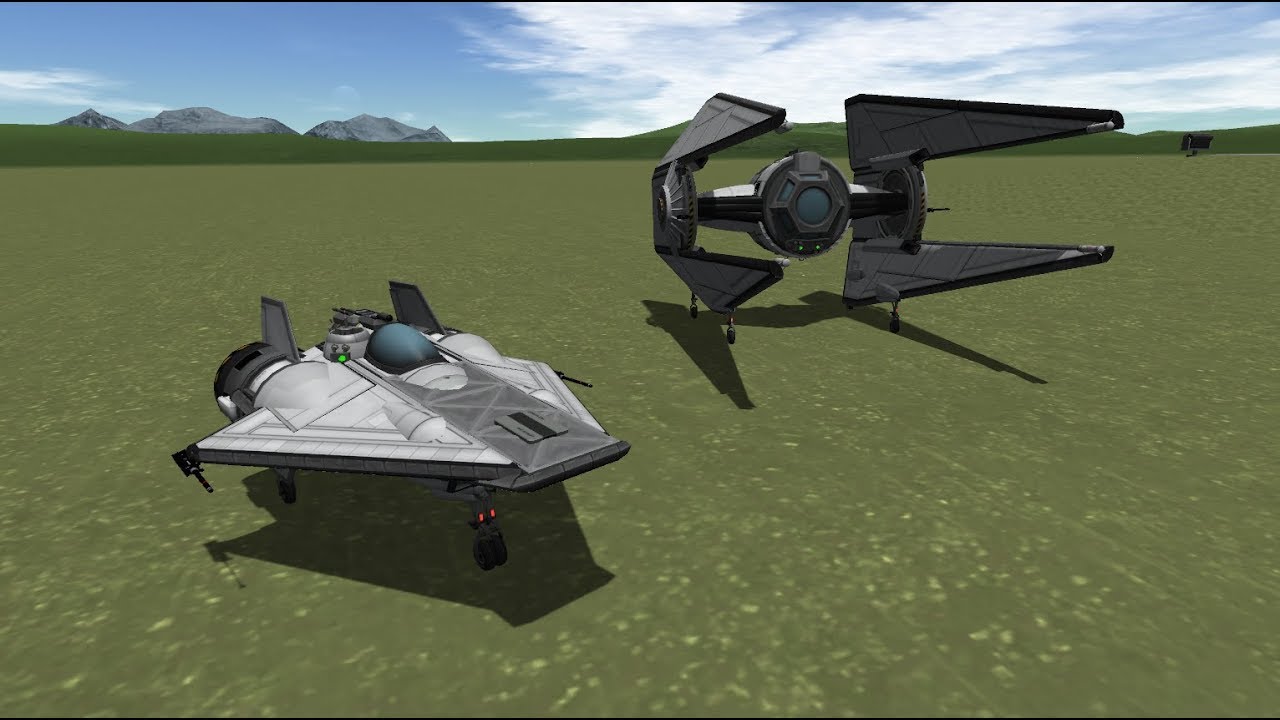 A-Wing vs. Tie Interceptor Using BD Armory & Star Wars Laser Add-on ...