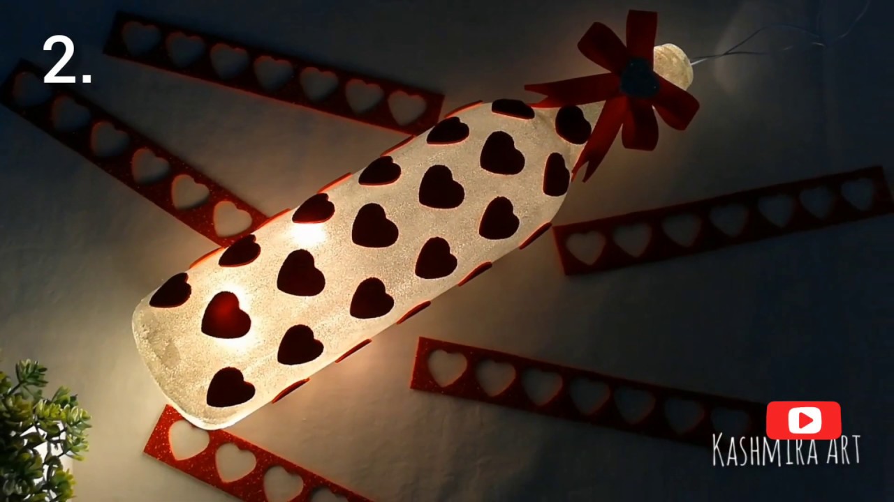 5 Bottle Decoration Ideas | DIY Bottle Art | Simple Glass Bottle ...