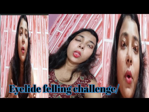 Eyelids flipping challenge।most video funny video and viral blog ...