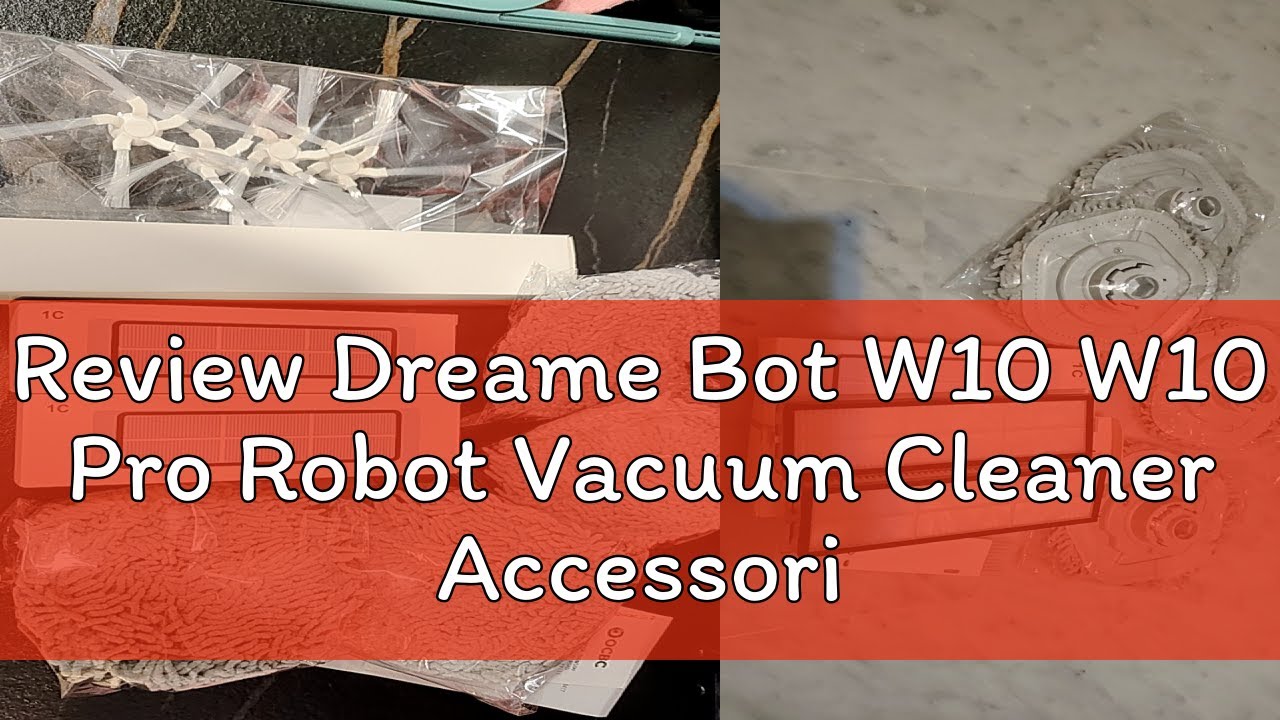 Review Dreame Bot W10 W10 Pro Robot Vacuum Cleaner Accessories of HEPA ...