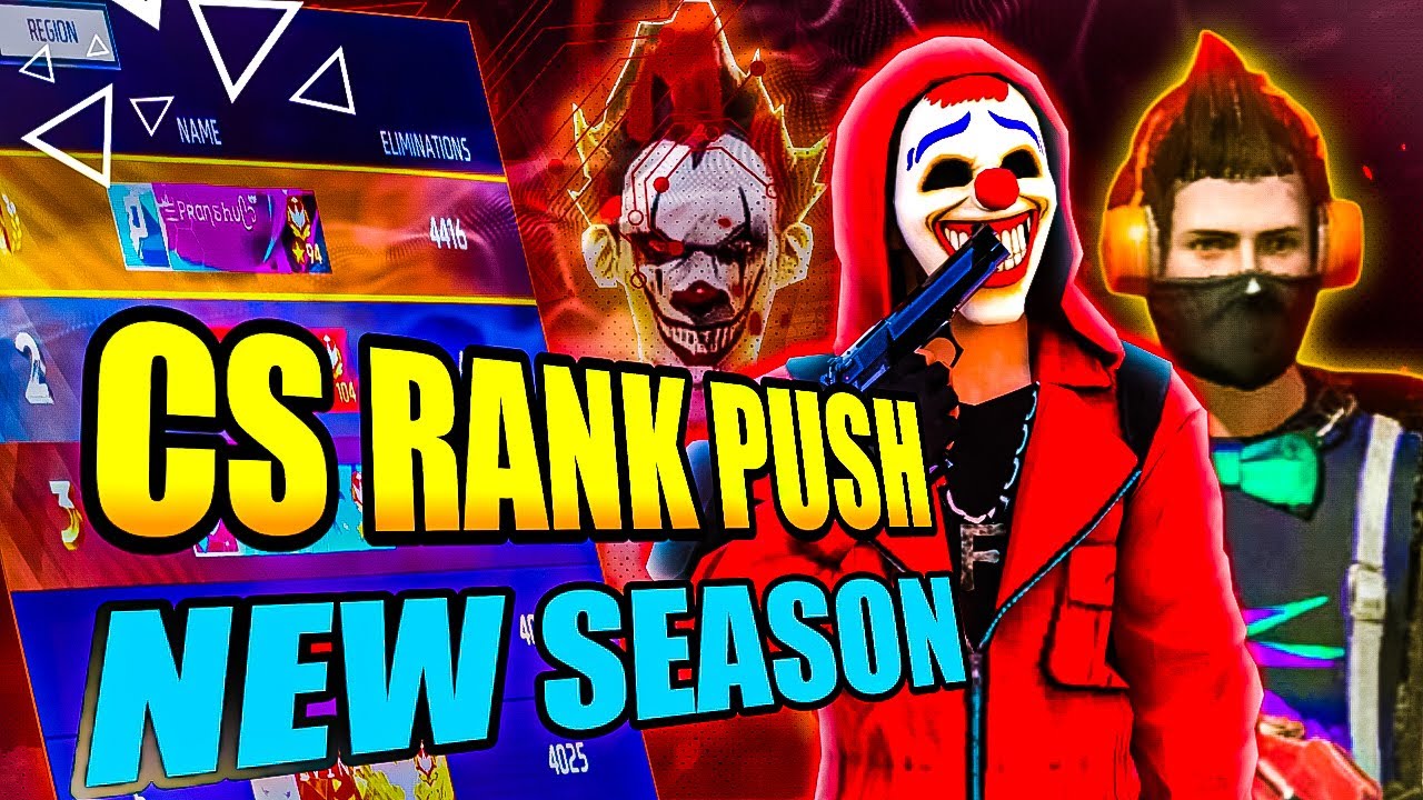 NOMAD GAMER| PUSH TO GRANDMASTER TOP 1|CS RANK PUSH👑 |LIVE#freefirelive ...