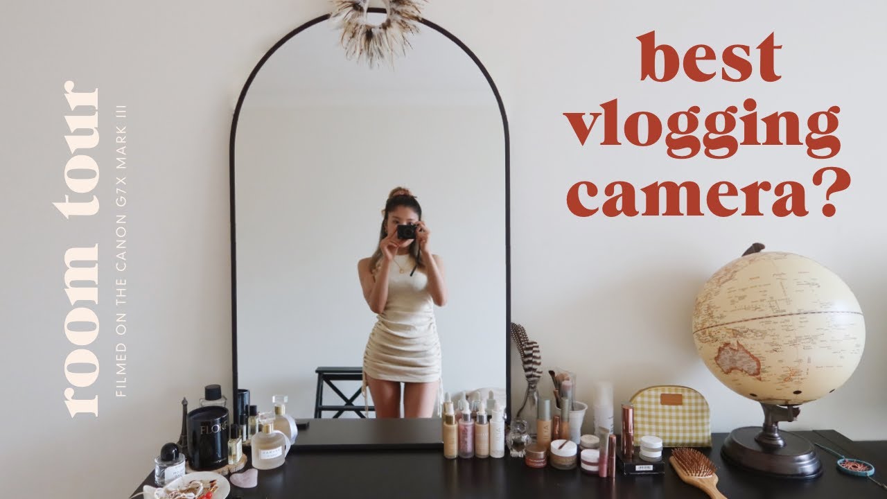 Best Vlogging Camera? Room Tour with Canon G7X Mark III Review - YouTube
