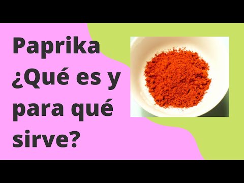 🌶Paprika🌶 ¿Qué es y PaRa 🥘qué Sirve?🥘