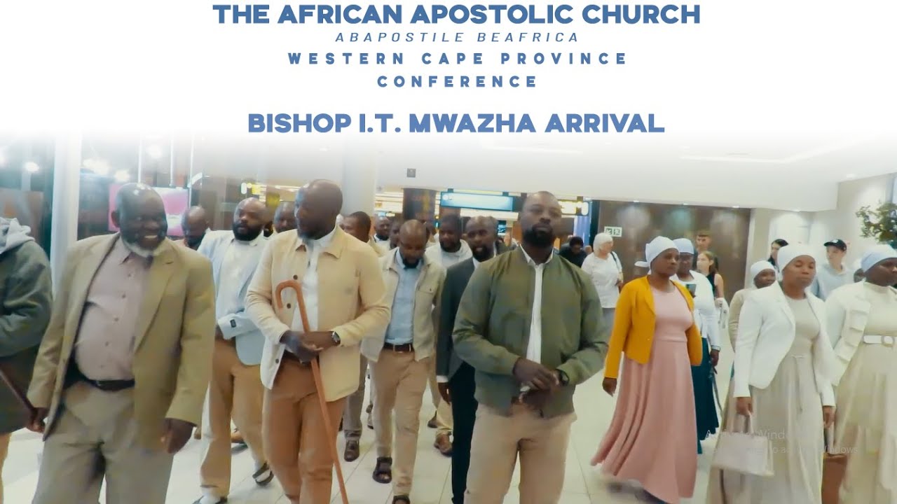 Arrival of Bishop I.T.Mwazha - 9 Dec 2023 - Western Cape End of Year ...