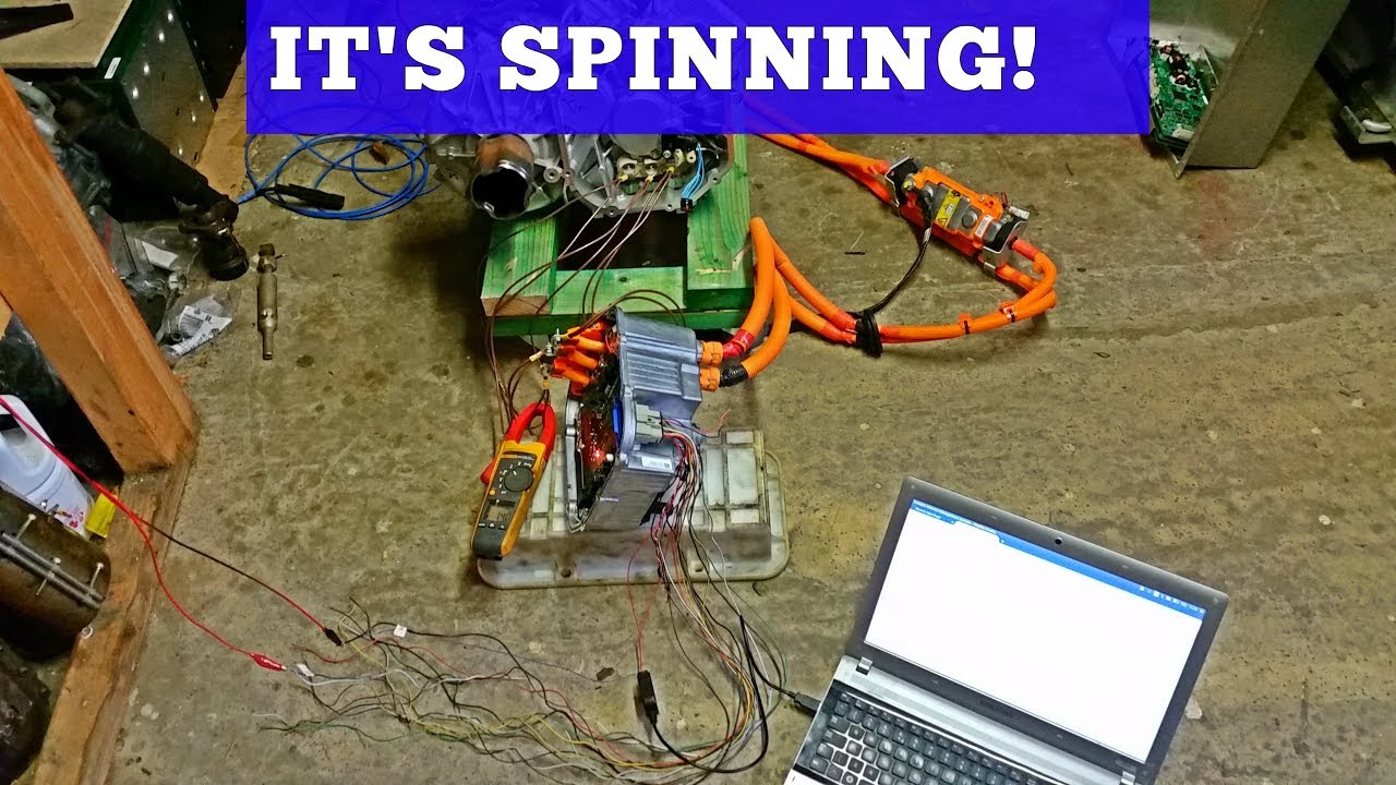 The Tesla Project : Small Drive Unit Runs - YouTube