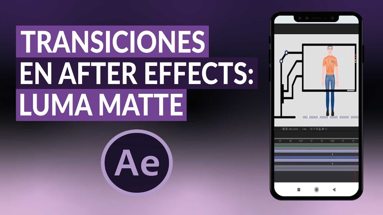 Transiciones en After Effects: Luma Matte - Tutorial - YouTube