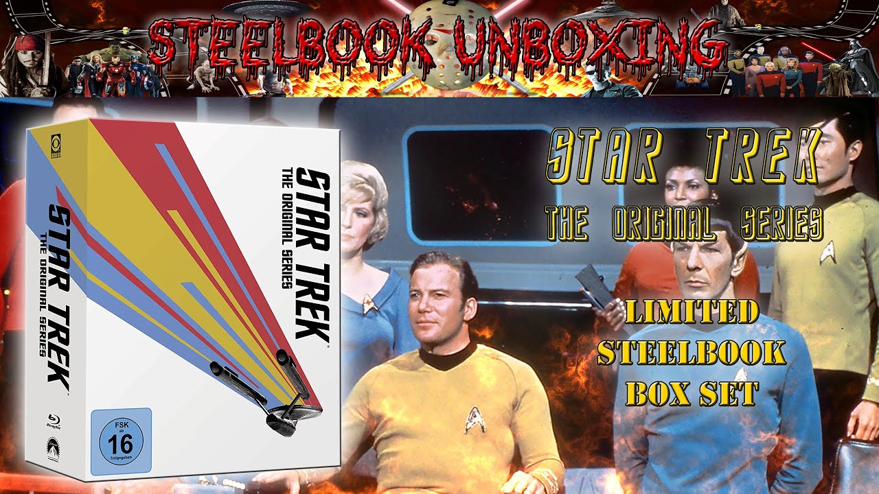 Unboxing - STAR TREK - The Original Series - Steelbook Box Set - YouTube