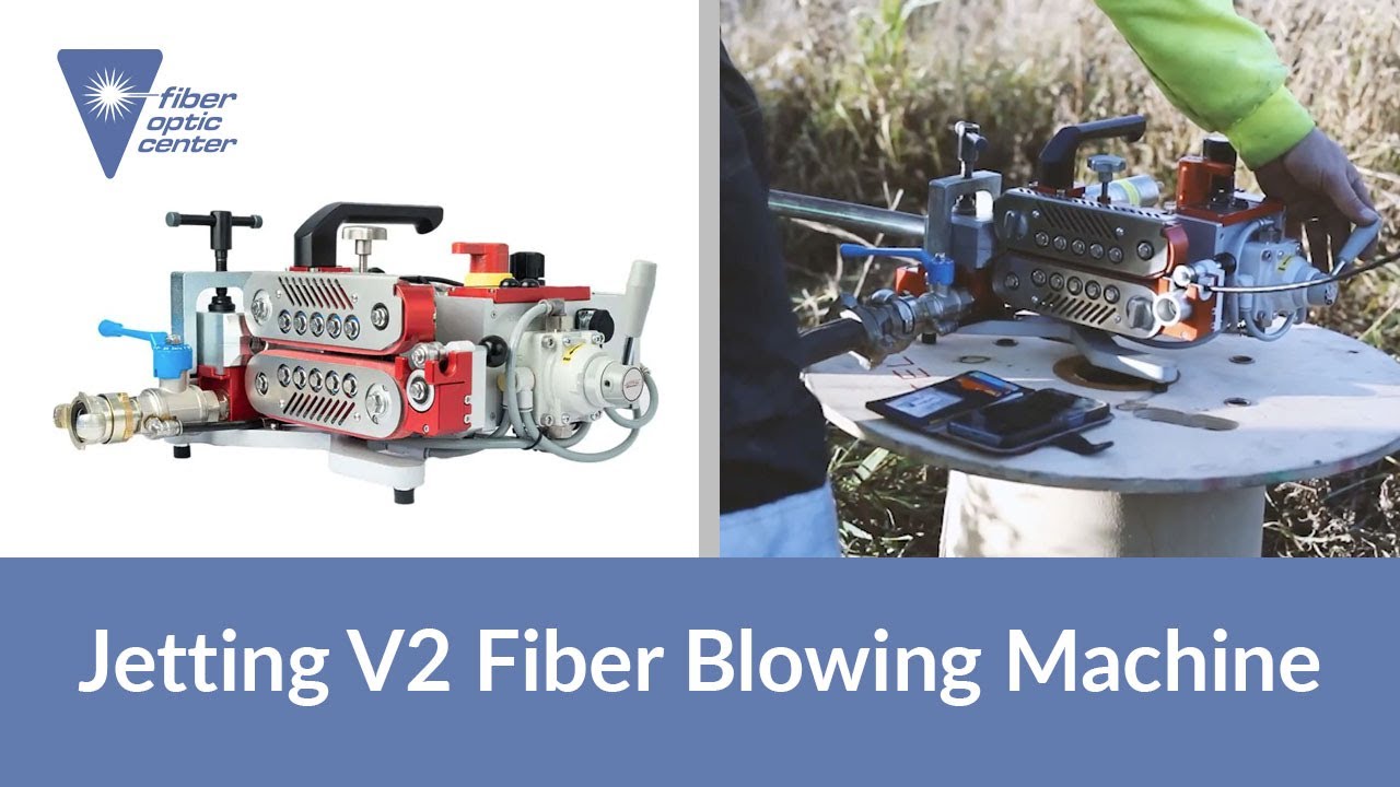 Jetting V2 Fiber Blowing Machine - Available from Fiber Optic Center ...