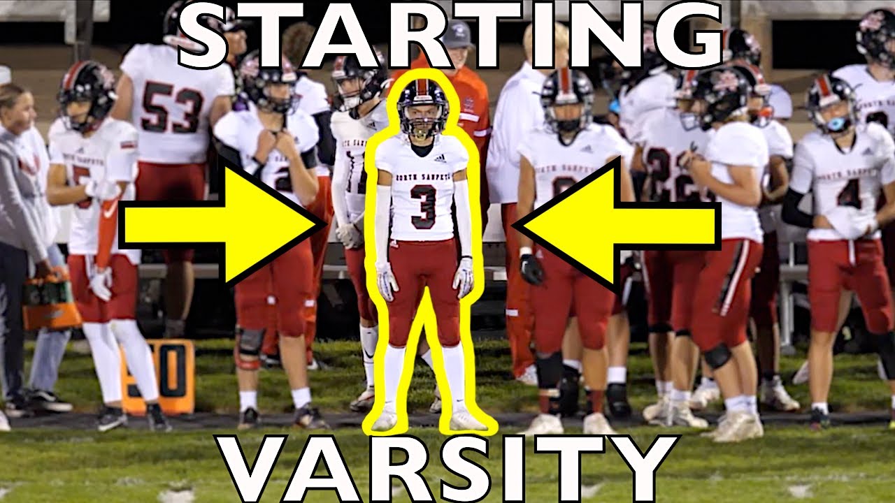 SMALLEST FOOTBALL PLAYER STARTS VARSITY for the FIRST TIME! 🏈😱 - YouTube