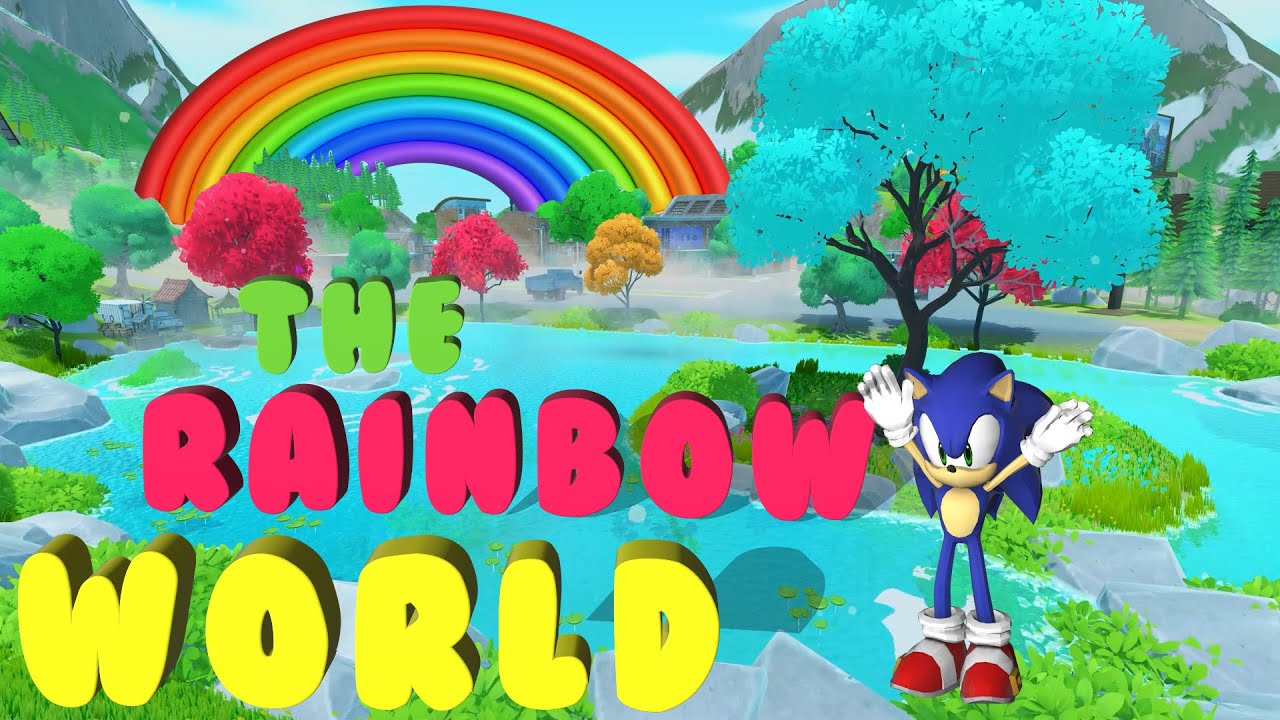 Learning Colors: Sonic and the Rainbow Adventure. - YouTube