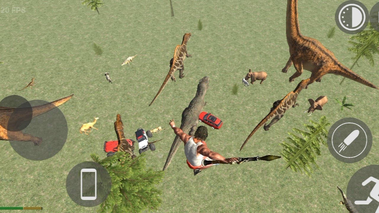 jungle in jurassic attack with dinasour🦖 🚫⛔ 🚷48 indian bike driving 3d ...