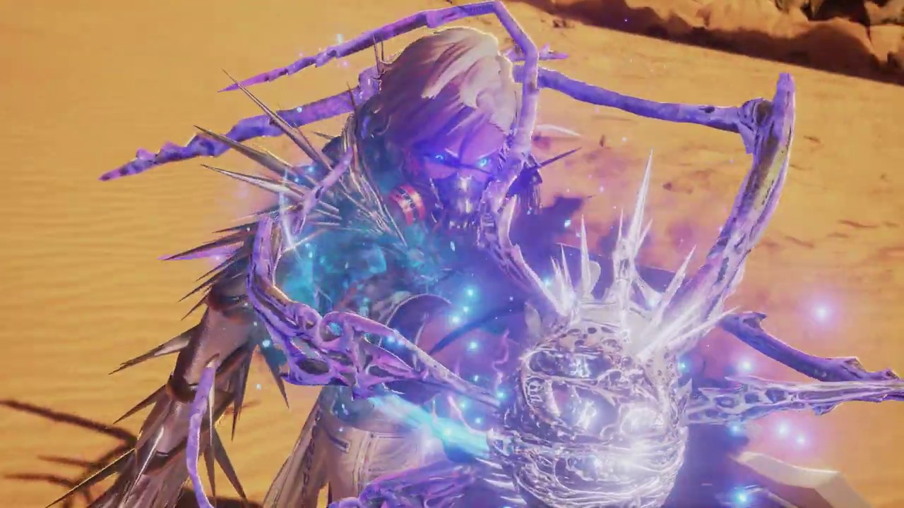 Code Vein - Crown of Sand Crypt: Queenslayer Cleanes Eva's Purple ...