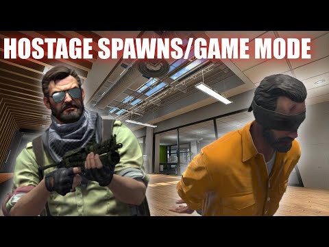HOW TO ADD HOSTAGES AND RESCUE ZONES IN CS2 - YouTube