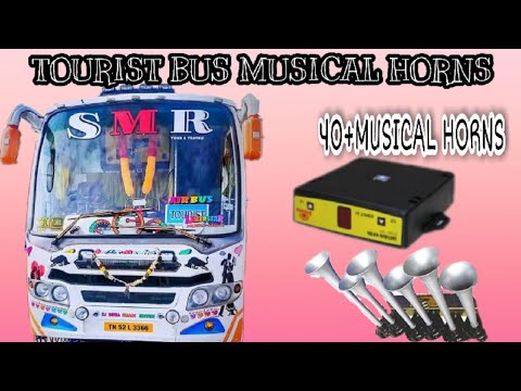 TOURIST BUS AIR HORN | MUSICAL HORN | 40+ MUSICAL HORNS - YouTube