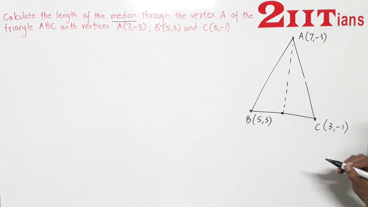 Section Formula Exercise 11 Q 22 Class X ICSE | IIT JEE Calculate the ...