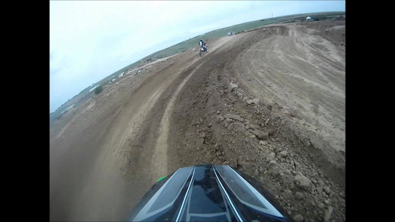 Jarrett & Sterling VDR Motocross KX450F 1st ride - YouTube