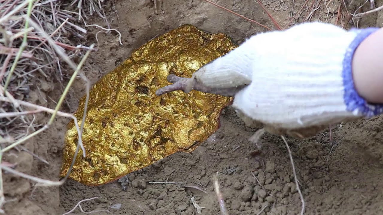 How to search, detect and dig metal blocks in the wilderness to get ...