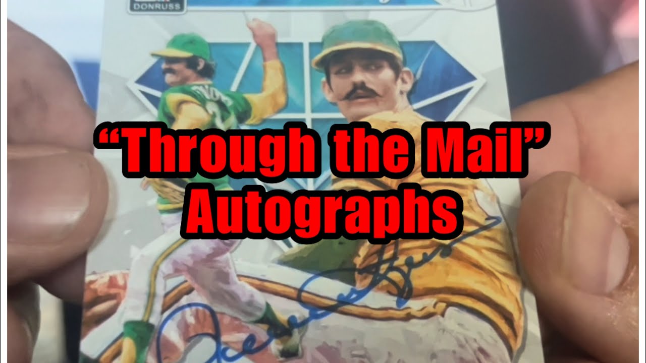 Through the Mail (TTM) Autographs Episode #108 - YouTube