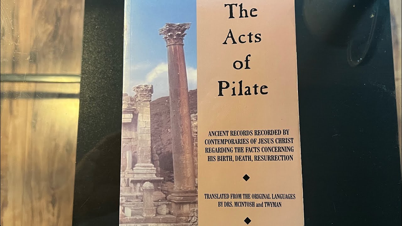 Valleus Paterculus’s notes. Acta Pilati. Pilate’s Report. - YouTube