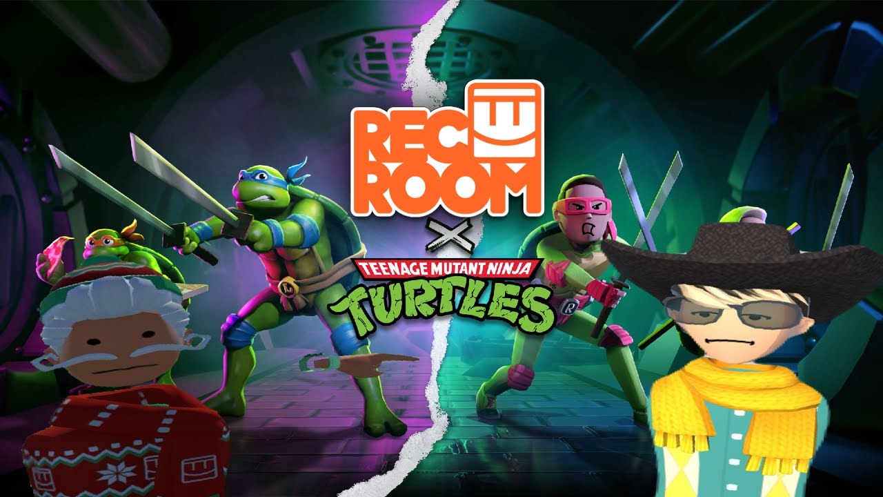 Playing the Teenage Mutant Ninja Turtles game on Rec Room (ft ...